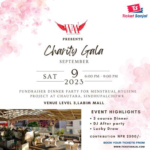 Charity Gala - Menstrual Hygiene Project